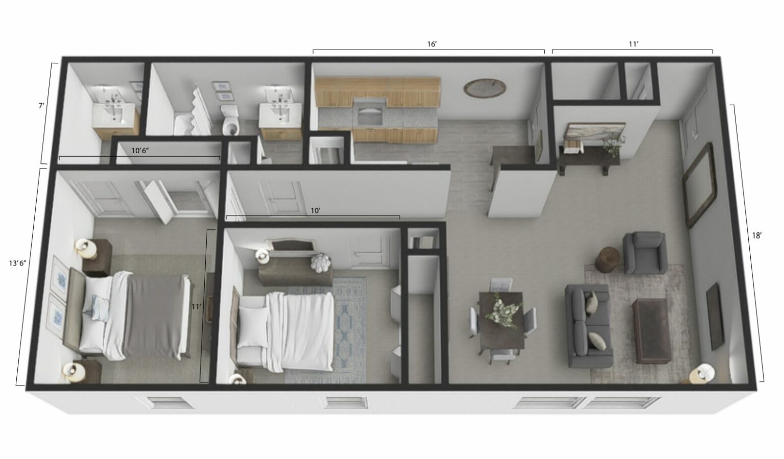 Luxury Apartments in Parma, OH | Pleasant Lake Apartments